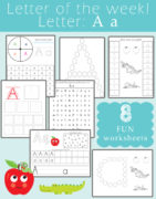 Letter of the Week - Letter A - One Beautiful Home