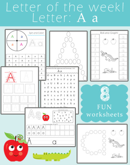 Letter of the Week - Letter A - One Beautiful Home