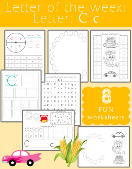 Letter of the Week: Letter C - One Beautiful Home