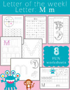 Letter of the Week: Letter M - One Beautiful Home