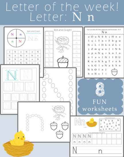 Letter of the Week: Letter N - One Beautiful Home