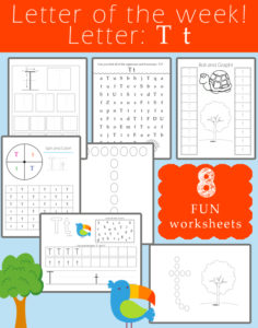 Letter of the Week: Letter T - One Beautiful Home