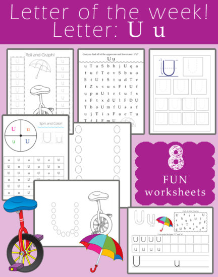 Letter of the Week: Letter U - One Beautiful Home