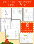 Letter of the Week: Letter V - One Beautiful Home