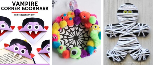 Halloween Crafts for Kids {Over 20} - One Beautiful Home